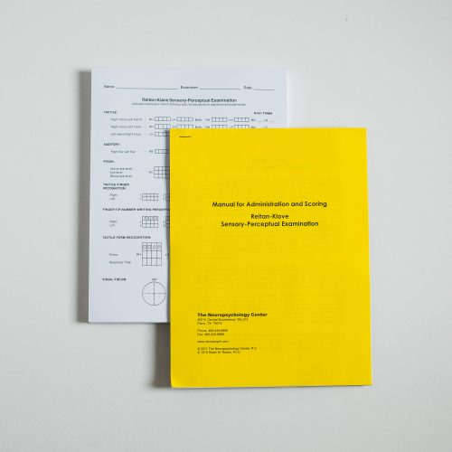 Complete Halstead-Reitan Neuropsychological Test Battery for Adults and ...